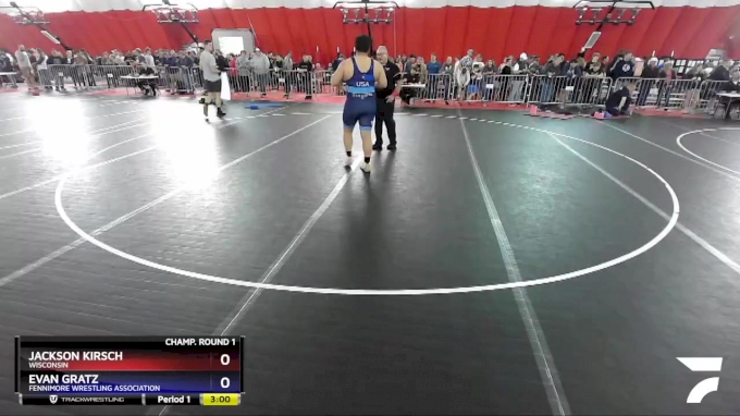 285 lbs Champ. Round 1 - Jackson Kirsch, Wisconsin vs Evan Gratz ...
