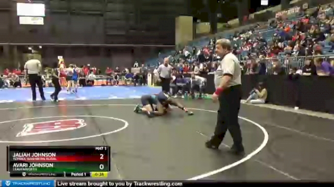 155 lbs 5th Place Match - Jaliah Johnson, Topeka-Washburn Rural vs ...