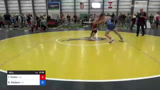 86 kg Semifinal - Tate Picklo, Oklahoma Regional Training Center vs ...