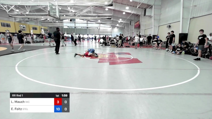 43 kg Rr Rnd 1 - Liam Mauch, Integrity WC Titanium vs Elijah Foltz ...
