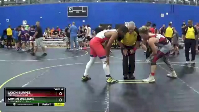 170 lbs Round 5 (6 Team) - Armon Williams, Elite Athletic Club vs Jaxon ...