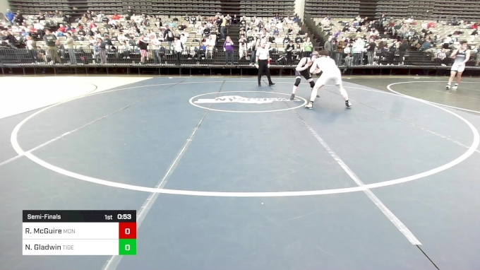 150-HS2 lbs Semifinal - Robert McGuire, Monroe Twp vs Neil Gladwin ...