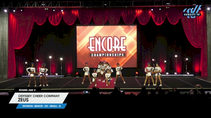 Odyssey Cheer Company - Zeus [2023 L3 Senior - D2 - Small - B Day 2 ...