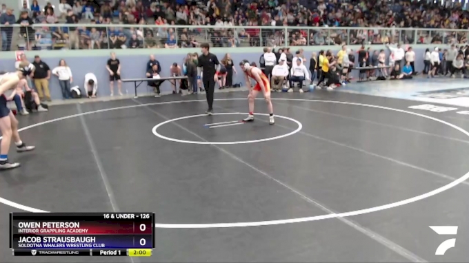 126 lbs X Bracket - Owen Peterson, Interior Grappling Academy vs Jacob ...