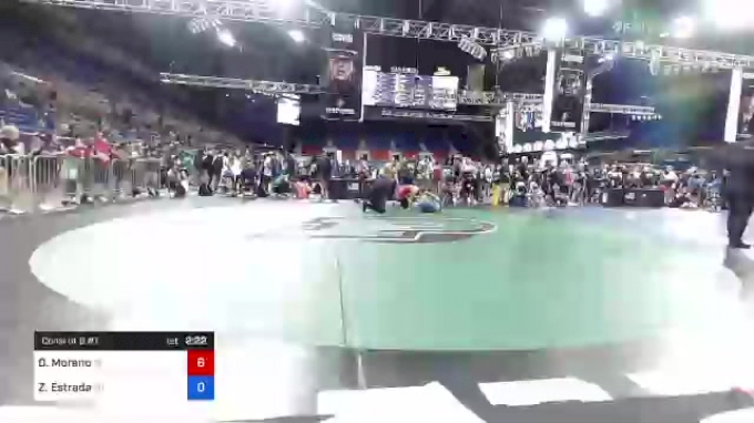 122 lbs Consi Of 8 #1 - Olivia Moreno, Texas vs Zao Estrada, South Carolina