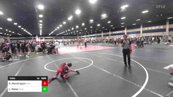 54 lbs 3rd Place - Roki Mondragon, Ravage WC vs Liam Baker, Savage House WC