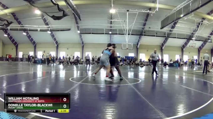 285 lbs Champ. Round 1 - Donelle Taylor-Blackwell, Mount Union vs ...