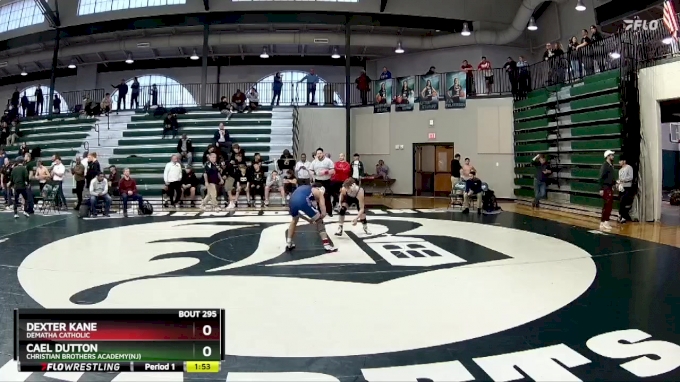 120 lbs Cons. Round 4 - Cael Dutton, Christian Brothers Academy(NJ) vs ...