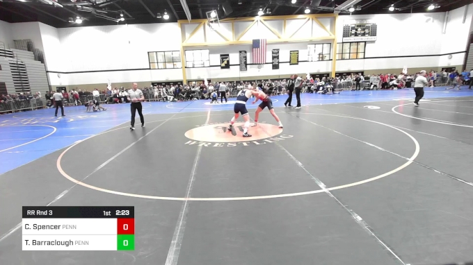 165D lbs Rr Rnd 3 - Cole Spencer, Penn vs Terrell Barraclough, Penn State