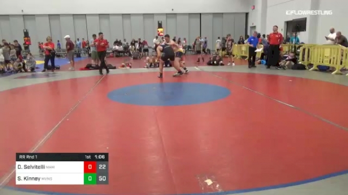 230 lbs Rr Rnd 1 - Dom Selvitelli, Mass Marauders vs Sean Kinney ...