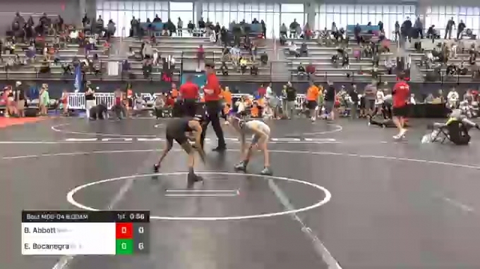 60 lbs Prelims - Beau Abbott, Roundtree Wrestling Academy Black vs Eric ...
