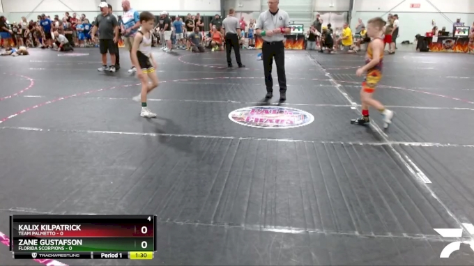 68 lbs Round 1 (6 Team) - Kalix Kilpatrick, Team Palmetto vs Zane ...