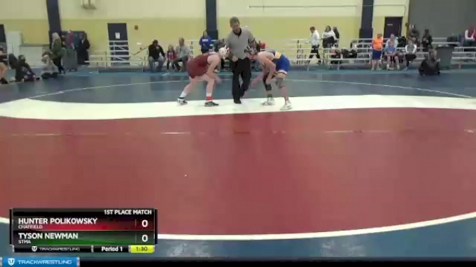 120 lbs 1st Place Match - Tyson Newman, STMA vs Hunter Polikowsky ...