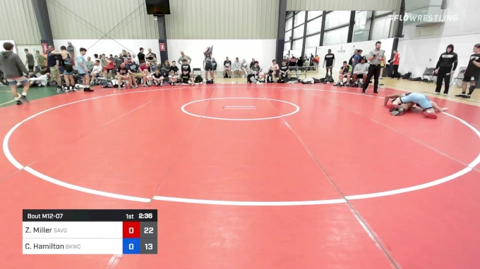 66 kg Semifinal - Zach Miller, Savage White vs Cody Hamilton, Bad Karma