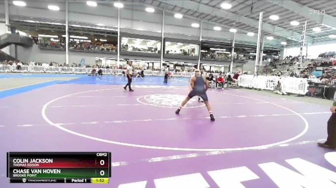 6-150 lbs Semifinal - Chase Van Hoven, Brooke Point vs Colin Jackson ...