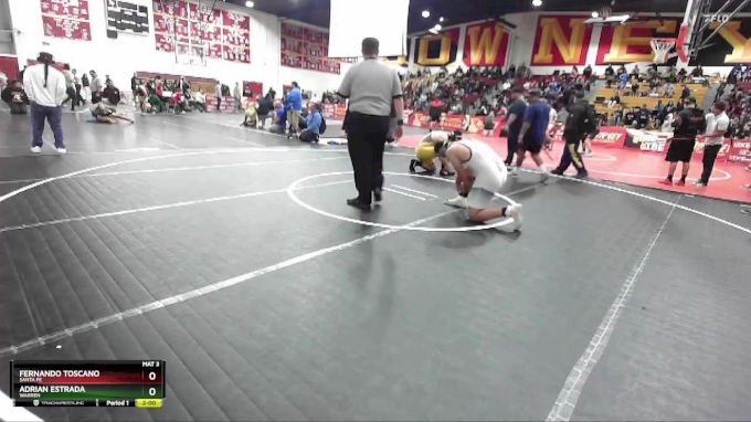 215 lbs Quarterfinal - Adrian Estrada, Warren vs Fernando Toscano, Santa Fe