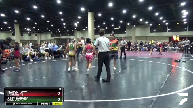 77 lbs Placement (4 Team) - Maisyn Lott, Stormettes vs Abby Harvey, BMM ...