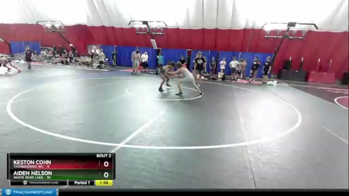 132 lbs Round 1 (4 Team) - Keston Cohn, Thunderbird WC vs Aiden Nelson ...
