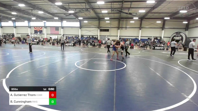 95 lbs 5th Place - Angel Gutierrez Thomas, Cobra Kai Elite vs Bryson ...