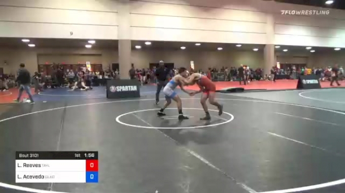 120 kg Consolation - Leland Reeves, Taylor County Wrestling vs Luis ...