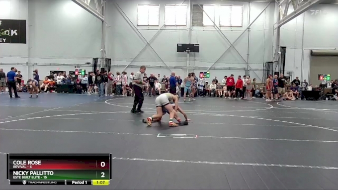126 lbs Placement (4 Team) - Cole Rose, Revival vs Nicky Pallitto, Este ...