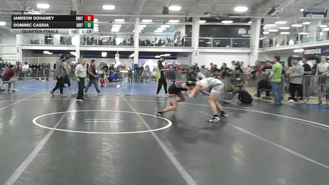 130 lbs Quarterfinal - Jamison Dohaney, Smittys Wrestling Barn vs ...