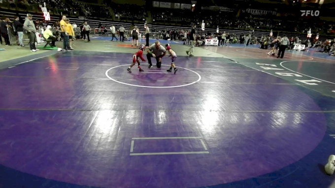 41 lbs 3rd Place - Riley Johnson, Edison Little Eagles Wrestling vs ...