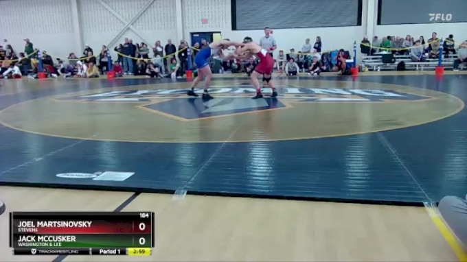 184 lbs Quarterfinal - Joel Martsinovsky, Stevens vs Jack McCusker ...