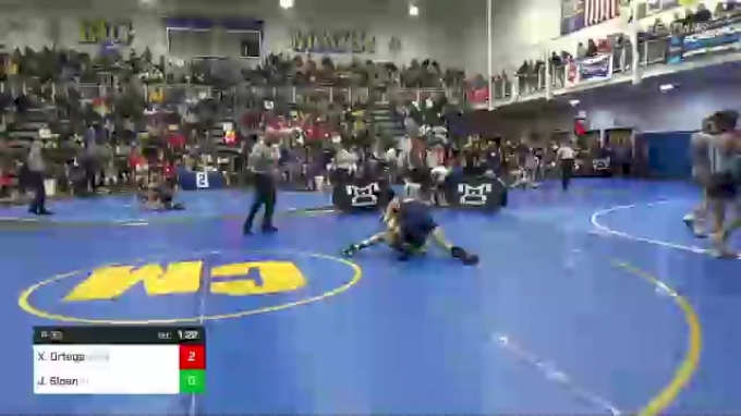 113 lbs R-32 - Xavier Ortega, Howell-NJ vs Jimmy Sloan, St. Joseph ...