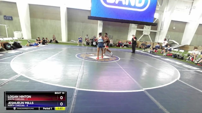 175 lbs Placement Matches (8 Team) - Logan Hinton, South Carolina vs ...
