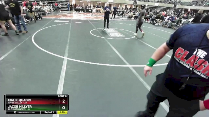 285 lbs Round 3 (4 Team) - Xavier Allen, Apple Valley vs Brian ...