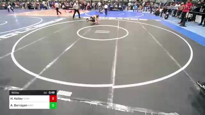 100 lbs Consi Of 8 #2 - Heavyn Kelley, Team OKWA vs Amayah Barragan ...