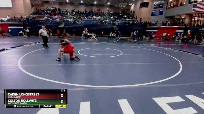 175 lbs Round 4 - Caden Longstreet, Carl Albert vs Colton Rollwitz ...