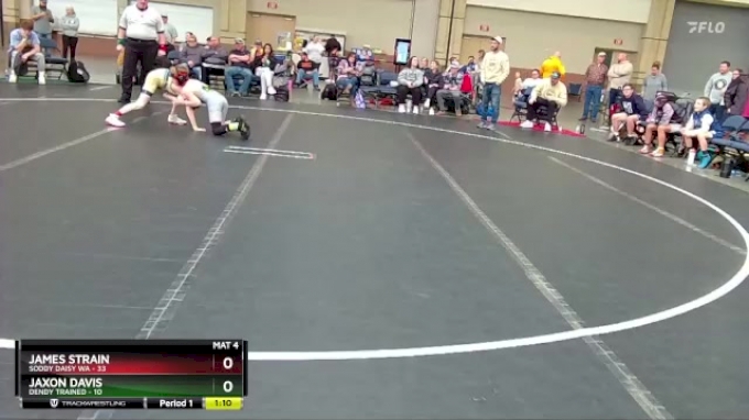 84 lbs Round 3 (8 Team) - James Strain, Soddy Daisy WA vs Jaxon Davis ...