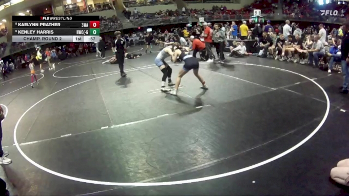 113 lbs Champ. Round 2 - Kenley Harris, Hawks Wrestling Club (Lincoln ...