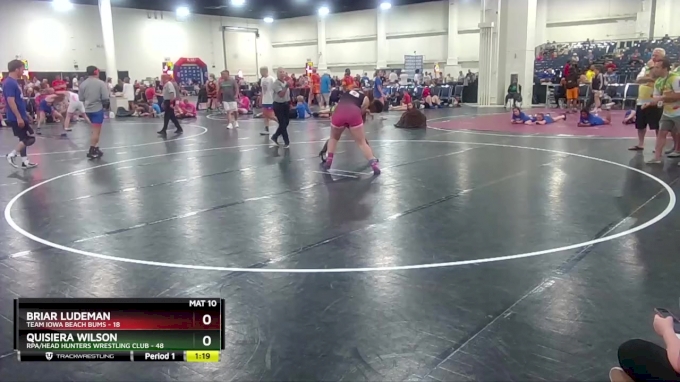 190 lbs Round 6 (8 Team) - Quisiera Wilson, RPA/Head Hunters Wrestling ...