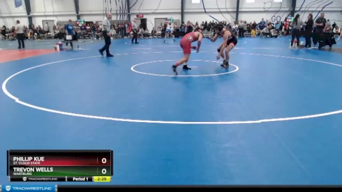 Elite 141 lbs Cons. Semi - Trevon Wells, Wartburg vs Phillip Kue, St ...