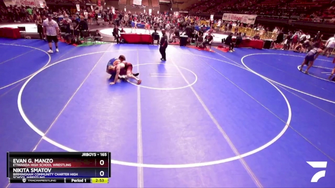 165 lbs Cons. Round 4 - Evan G. Manzo, Etiwanda High School Wrestling ...