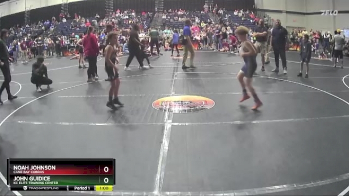 105 lbs Cons. Semi - Noah Johnson, Cane Bay Cobras vs John Guidice, KC ...