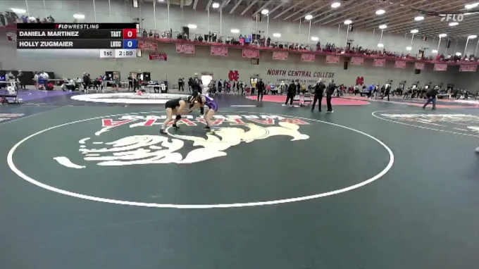 124 A Champ. Round 1 - Holly Zugmaier, Lindenwood University vs Daniela ...