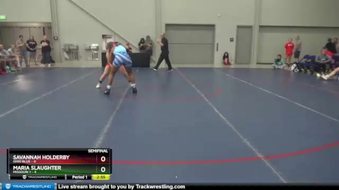 152 lbs Semis & 1st Wrestleback (8 Team) - Savannah Holderby, Ohio Blue ...