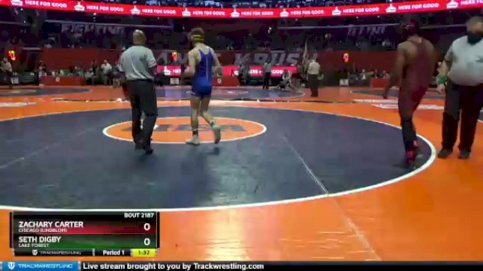 2 lbs Cons. Round 1 - Seth Digby, Lake Forest vs Zachary Carter ...
