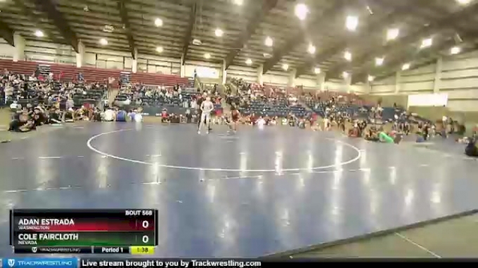 106 lbs 1st Place Match - Adan Estrada, Washington vs Cole Faircloth ...