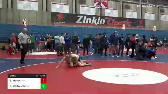 196 lbs Semifinal - Luke Meyer, Bakersfield vs Ryland Whitworth ...