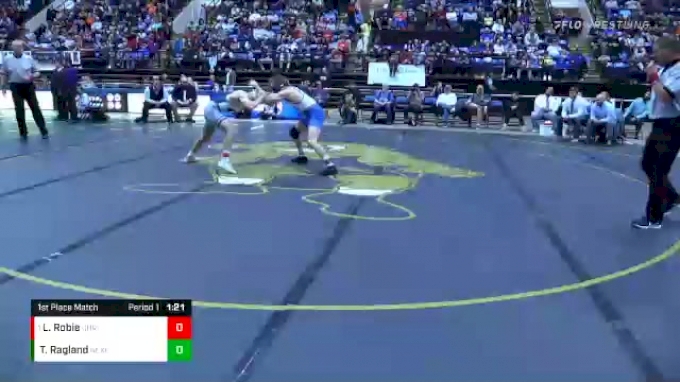 3 - 152 lbs 1st Place Match - Luke Robie, Christiansburg vs Travis ...