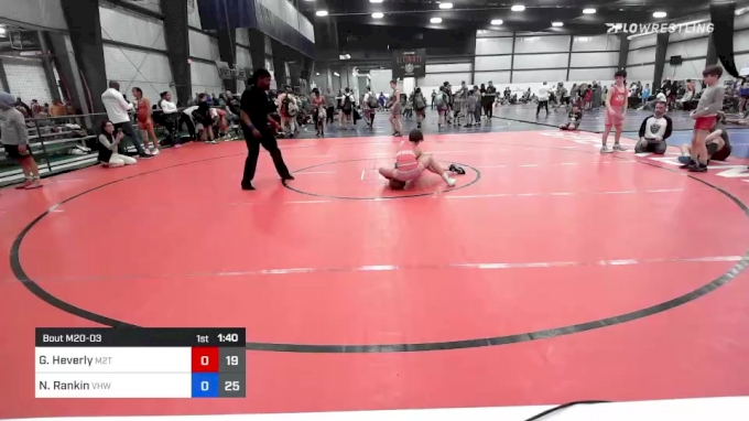 95 lbs Rr Rnd 3 - Gavin Heverly, M2 Training Wizards vs Noah Rankin ...
