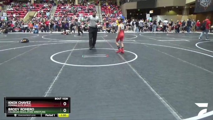 72 lbs Champ. Round 2 - Knox Chavez, Pomona Elite (PWCC) vs Brody ...
