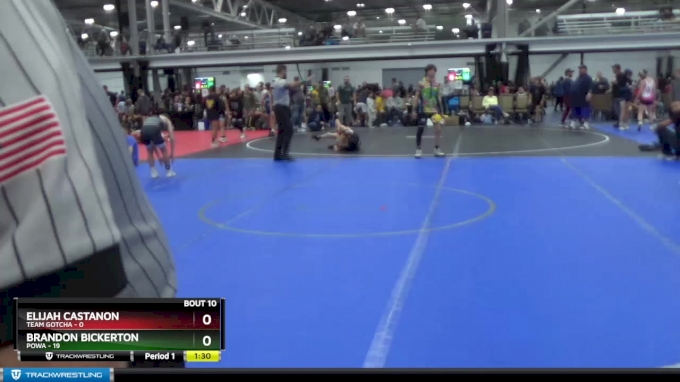 88 lbs Round 4 (6 Team) - Brandon Bickerton, POWA vs Elijah Castanon ...