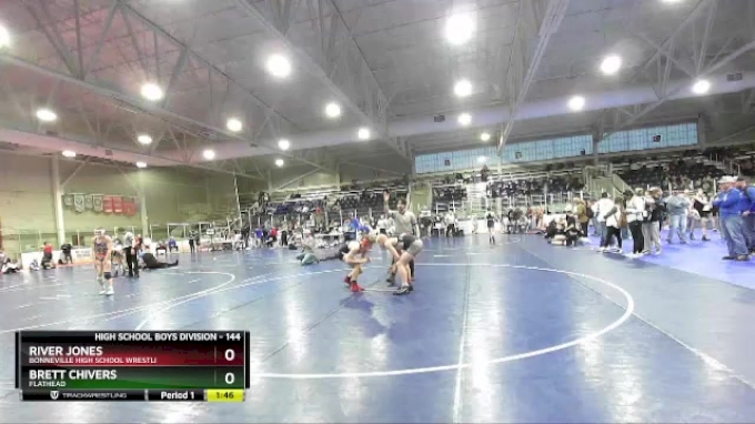 144 lbs Cons. Round 4 - Brett Chivers, Flathead vs River Jones ...