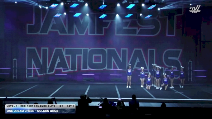 One Dream Cheer - Golden Girls [2026 L1 - Rec Performance Elite - 12Y ...